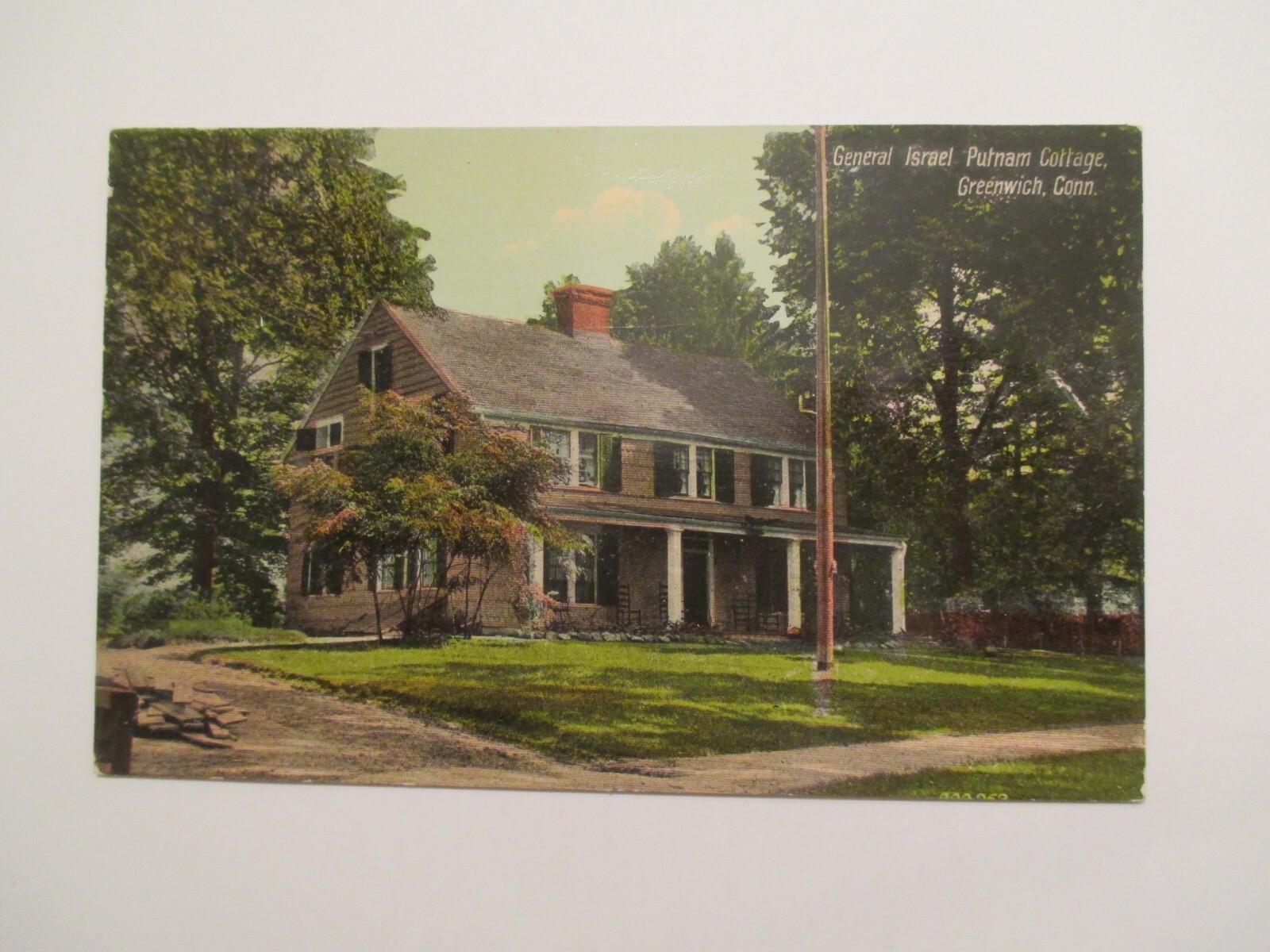 Greenwich Connecticut Postcard General Israel Putnam Cottage CT | eBay