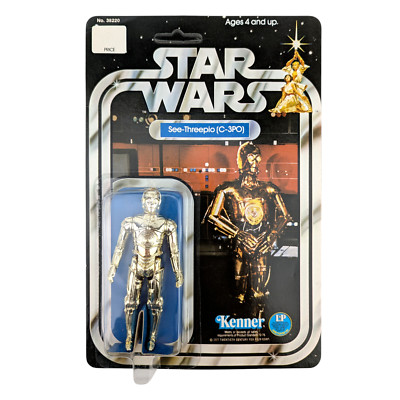 Star Wars Vintage 1977 Kenner First 12 C-3PO Unpunched 12-Back C MOC | eBay