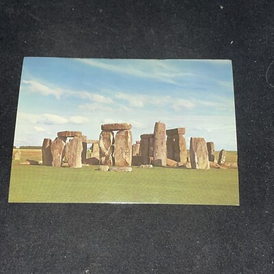 United Kingdom England Stonehenge Postcard Old Vintage Card View ...