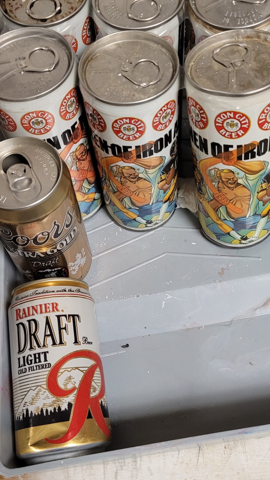 VINTAGE RARE BEER CANS LOT empty flip top cans empty upon ship | eBay