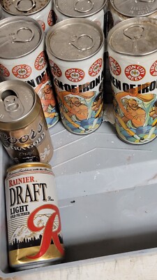 VINTAGE RARE BEER CANS LOT empty flip top cans empty upon ship | eBay