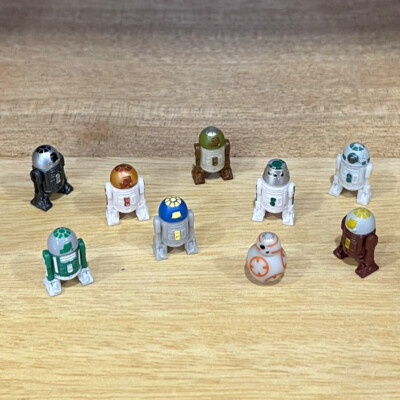 9x Star Wars Micro Galaxy Squadron Droids Vehicle Machine Mini Figures ...