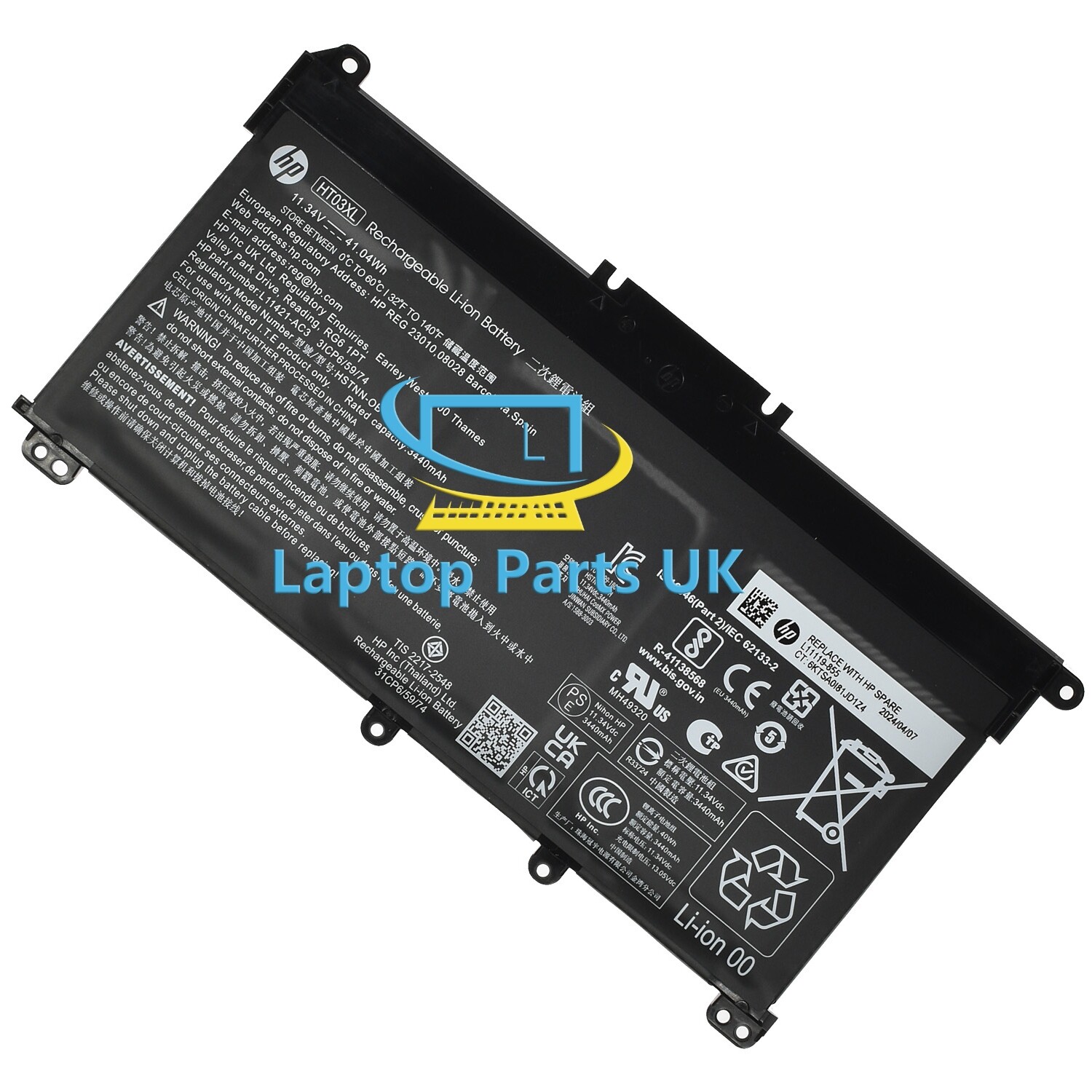 Genuine HP 15S-FQ series Laptop 41Wh Battery - 100% New & Original | eBay