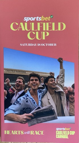 2025 Caulfield Cup Racebook | eBay Australia