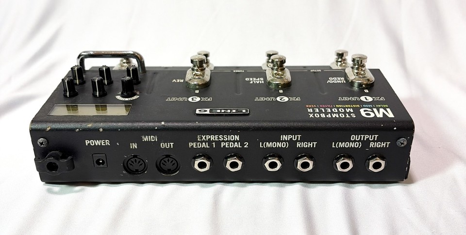 [JUNK] LINE 6 M9 Stompbox Modeler Multi Effects Pedal For Parts Display ...