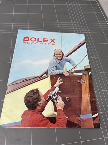 VINTAGE CAMERA MAGAZINE BOLEX REPORTER MOVIE MAKER CINEMA 1960s ART ...