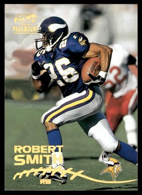 1998 Pacific Paramount Robert Smith Minnesota Vikings #132 | eBay