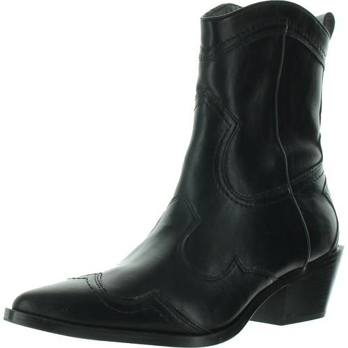 Madden Girl Womens SWIFTY Black Cowboy, Western Boots 10 Medium (B,M ...