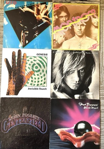 CLASSIC Rock 6 Vinyl LP Record LOT UFO GENESIS FOGERTY PAT TRAVERS | eBay