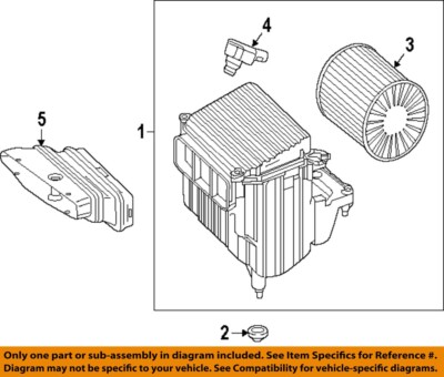 MERCEDES OEM 14-20 CLA45 AMG Engine Air Intake-Air Filter 1330940104 | eBay