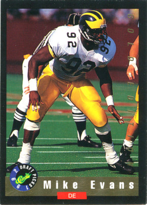 CLASSIC-GOLD Mike Evans RC CHIEFS Michigan WOLVERINES | eBay