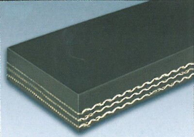 12 Inch Wide 3/16 Inch Top Cover 3 Ply Rubber Conveyer Belt Material | eBay