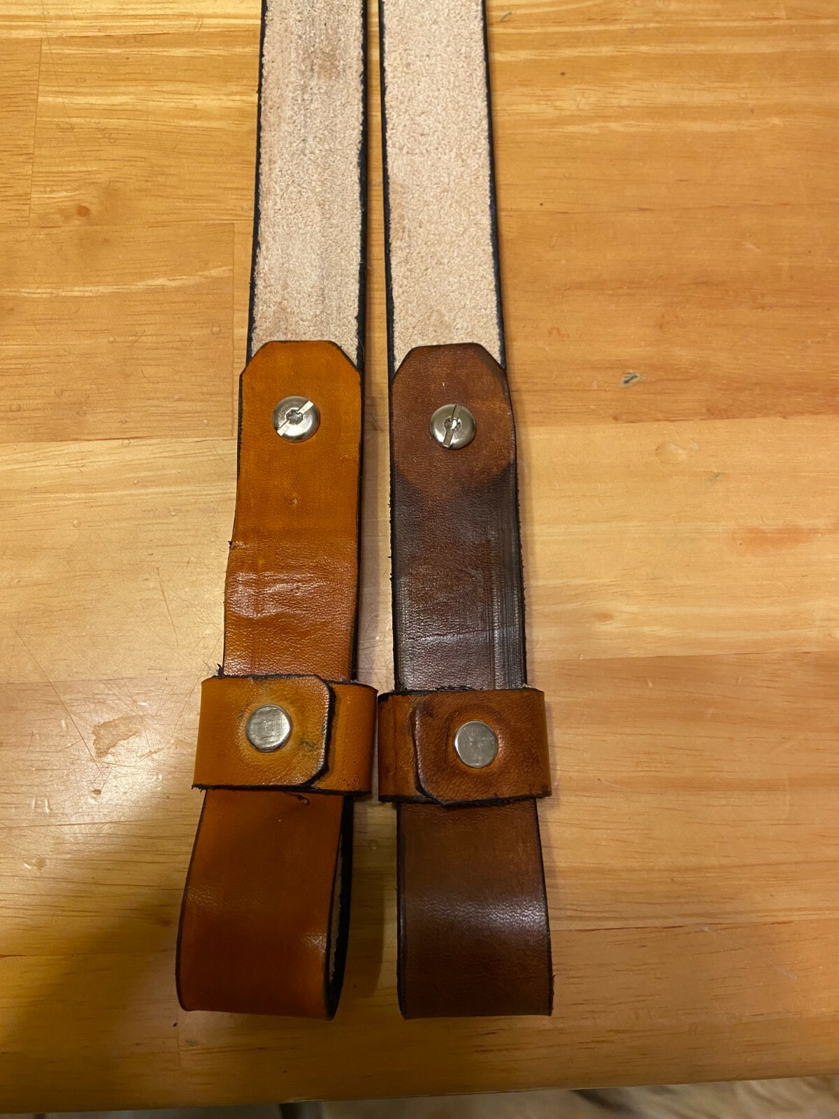 1 inch LEATHER RIFLE SLING CUSTOM MADE WITH your name BLACK,BROWN OR ...