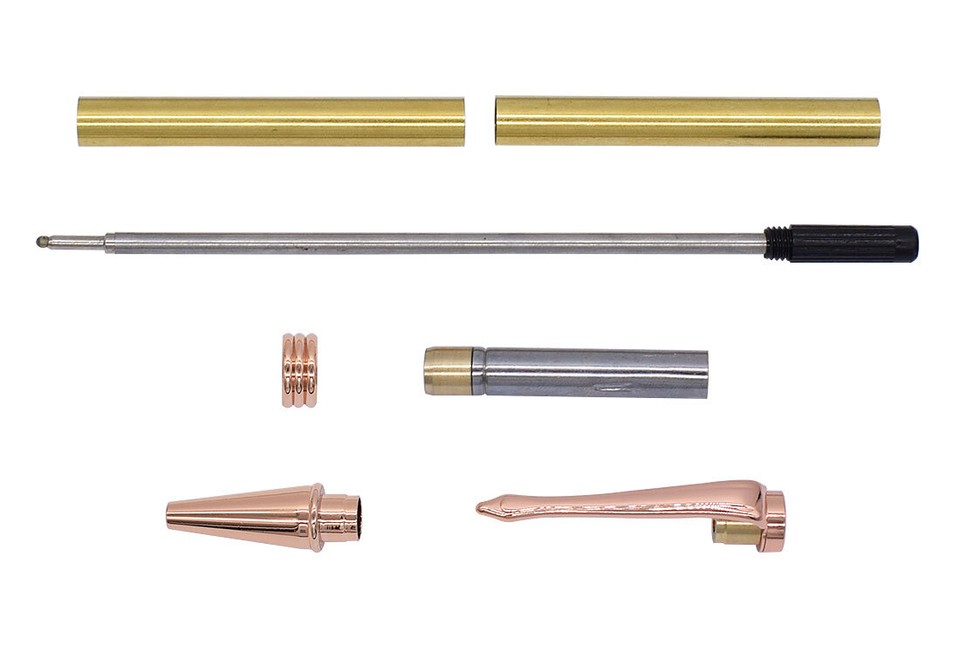 Excellence Pen Kits Woodturning Kits Pen Turning 7mm Slimline Pen Kits ...