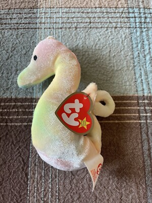 TY Teenie Beanie Baby - NEON the Seahorse | eBay