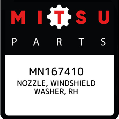 MN167410 Mitsubishi Nozzle, windshield washer, rh MN167410, New Genuine ...