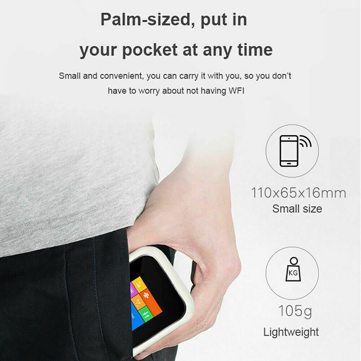 Portable 4G LTE Mobile Broadband Wireless Router Hotspot SIM Unlocked ...