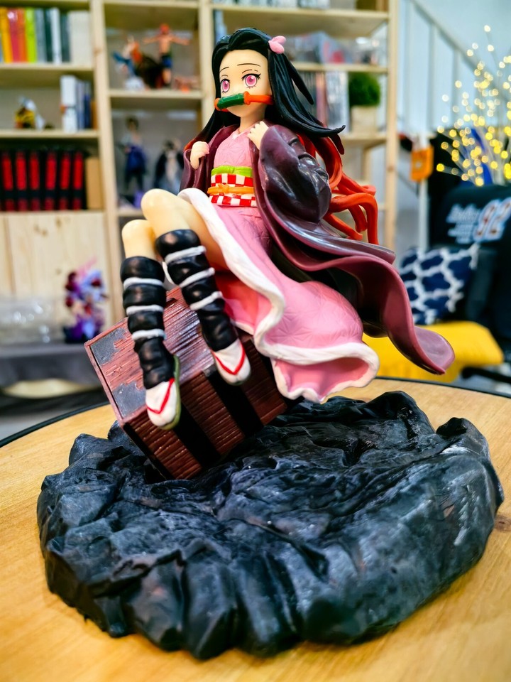Demon Slayer Nezuko Kamado Figure Anime Gift Toy Gift 25cm *SUPER CUTE ...