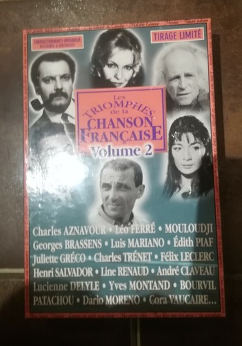 Coffret 20 CD * LES TRIOMPHES DE LA CHANSON FRANCAISE * VOL 2 ** comme ...