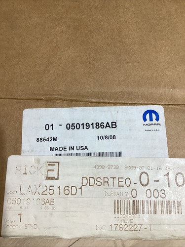 05019186AB A/C Expansion Valve Mopar w/o Tar tape Strip | eBay Australia