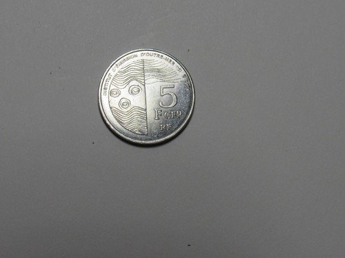 French Pacific Territories Coin - 2021 5 F CFP (Francs) - Circulated ...