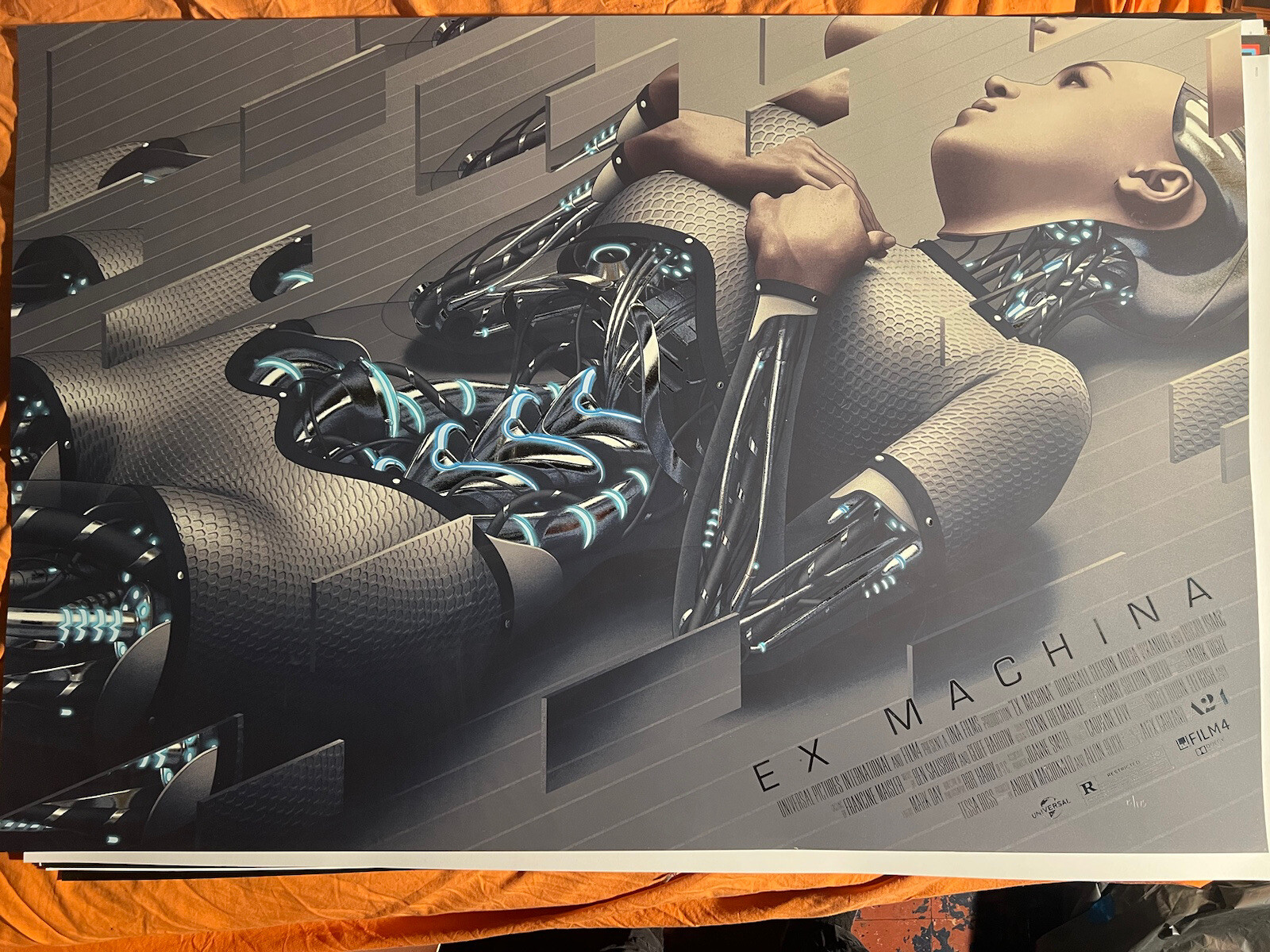 Rory Kurtz Mondo Machina Limited Mirror Foil Variant Movie Art Print ...