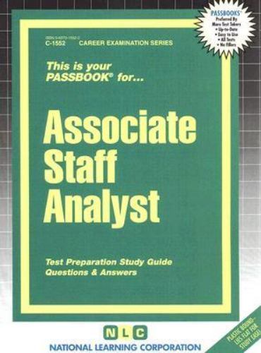 Career Examination Ser.: Associate Staff Analyst : Test Prepartion ...