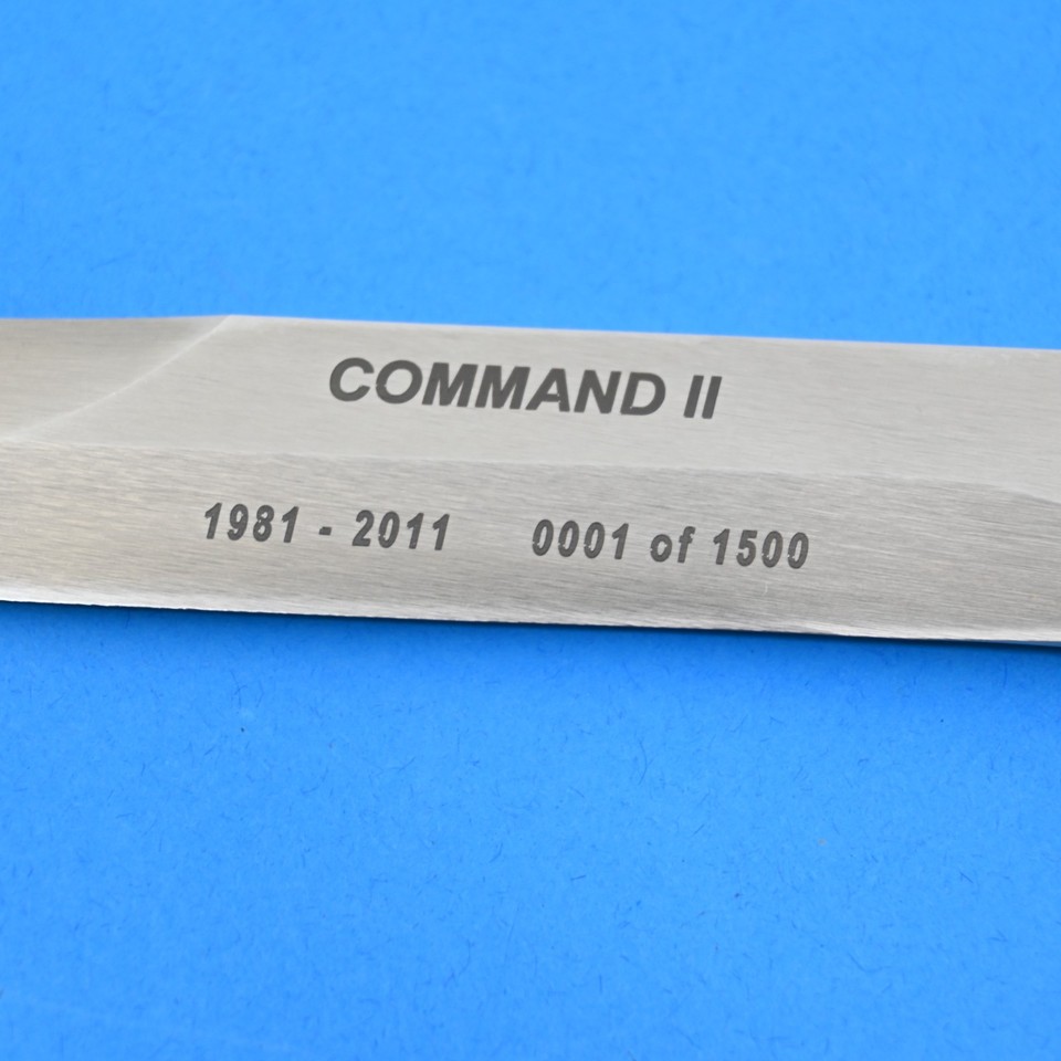 GERBER, PORTLAND, OR. LT. ED. COMMAND II BOXED BLACK MILITARY ...