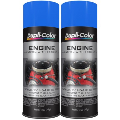 Duplicolor DE1601 (2-Pack), Engine Enamel Paint, Ford Blue, 12 oz ...