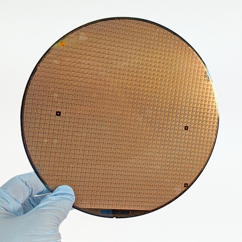 Semiconductor Silicon Wafer 200mm 8" IC BGA Grid Pattern .0375 in Thick ...