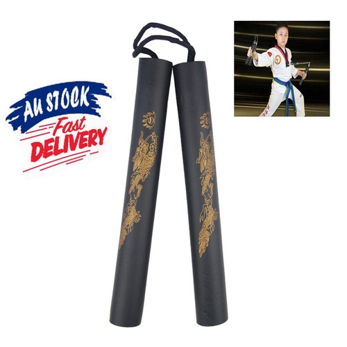 Karate Art Safety Foam Padded Nunchucks Nunchakus Stick Training for ...