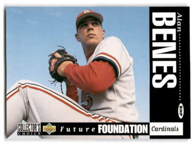 Alan Benes 1994 Collector's Choice Baseball #641 St. Louis Cardinals ...