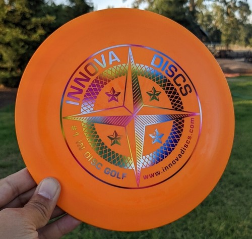 Marbled FIRST RUN Proto Star Teerex Disc Golf Innova Rainbow PFN Orange ...