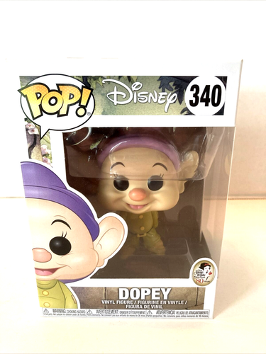 Funko Pop! Disney Dopey #340 Vinyl Figure Bobble Head New | eBay