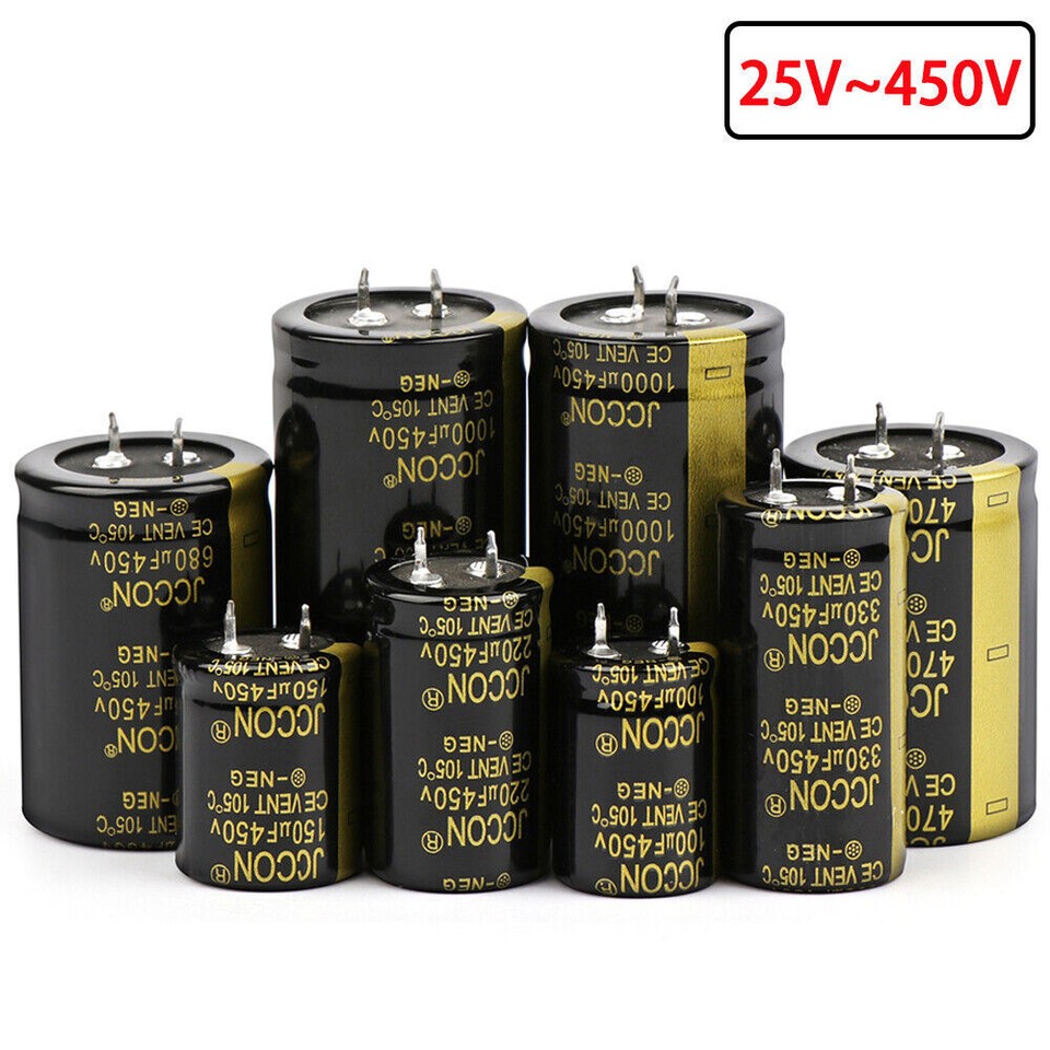 Aluminum Electrolytic Capacitor 100UF~100000UF For Audio Hifi Amplifier ...