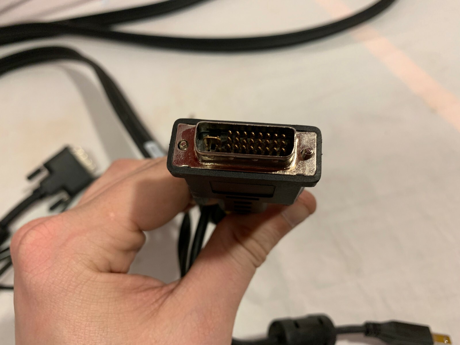 SPACE SHUTTLE AWM E101344 2835 MALE TO MALE DVI-D 13 FOOT COMPUTER ...