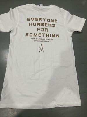 The Hunger Games Small T-shirt Everyone Hungers For Something Songbirds ...
