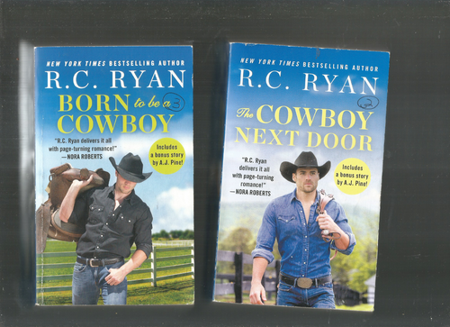 R.C. RYAN ( 2PB) COWBOY NEXT DOOR + BORN TO BE A COWBOY (2019 ROM) | eBay