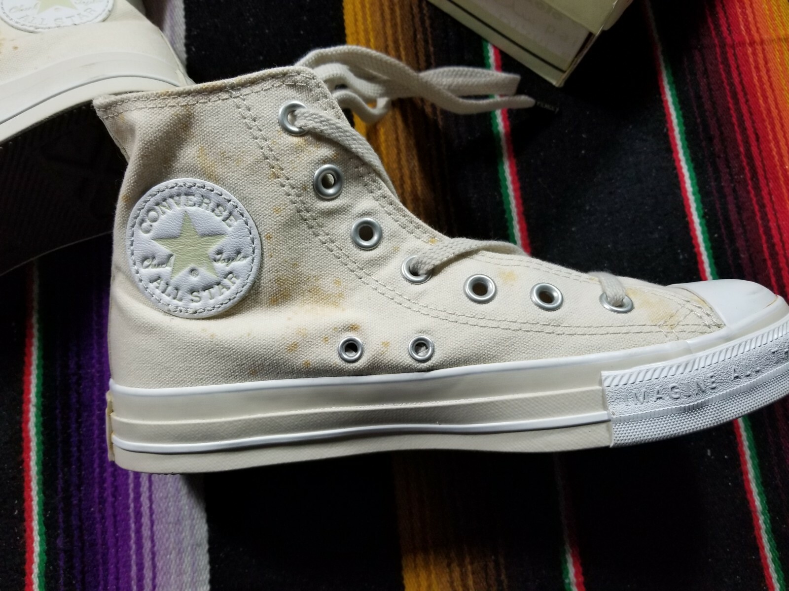 2004 John Lennon Imagine Peace All Star Converse High… - Gem