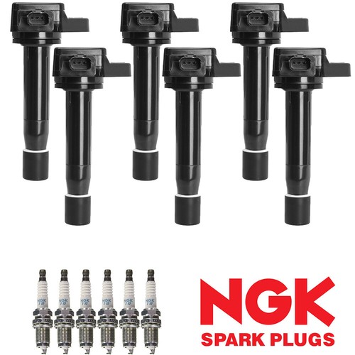 Ignition Coil & NGK Platinum Spark Plug for Honda Accord Acura TL TSX ...