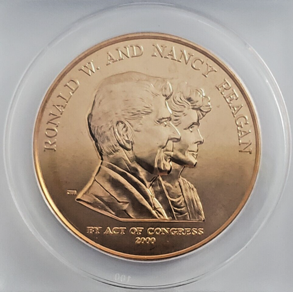 2016 Ronald Reagan Presidential Bronze Medal - ANACS Authentic - Nice ...
