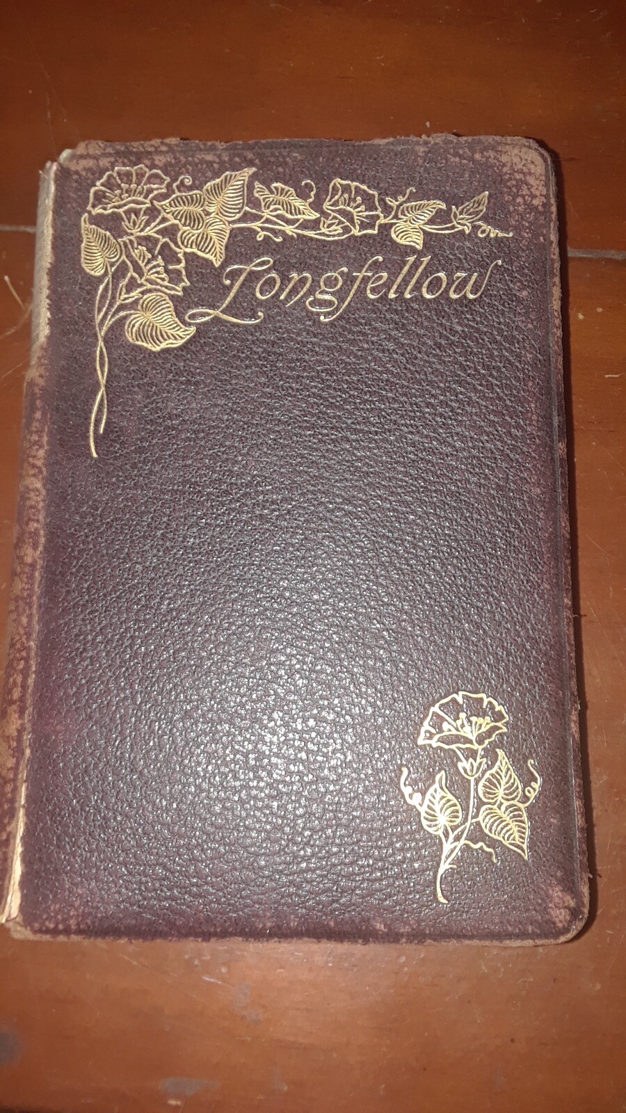 Longfellow's Poems, Leather Bound, 1901 copyright | eBay