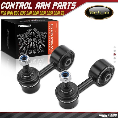 2x Front Sway Bar End Link for BMW E30 E36 316i 318i 320i 323i 325i ...