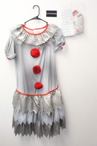 Grey Clown Brand New Halloween Costume For Sale | eBay