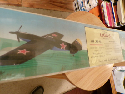 BRODAK LAVOCHKIN LaGG-3 KIT CLP.40 CONTROL-LINE /RC MODEL AIRPLANE KIT ...