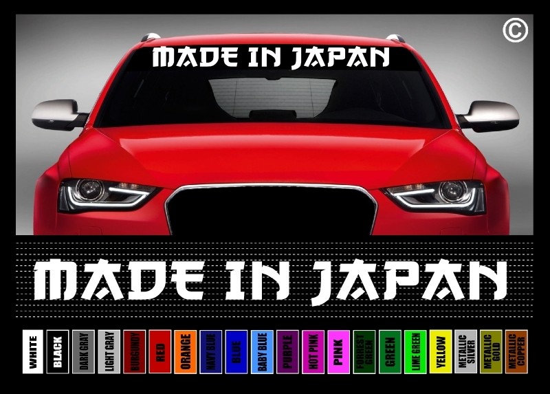 Import Car Stickers