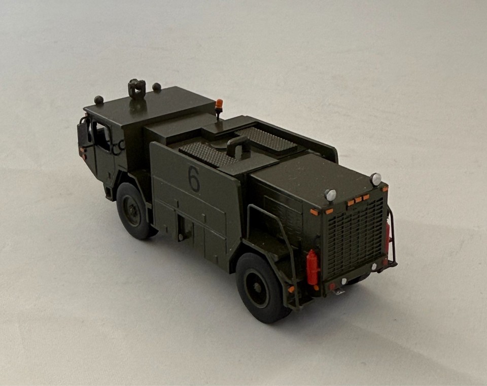 HO 1/87 Oshkosh P19 – Military Firefighter - Ready Made Resin Model | eBay