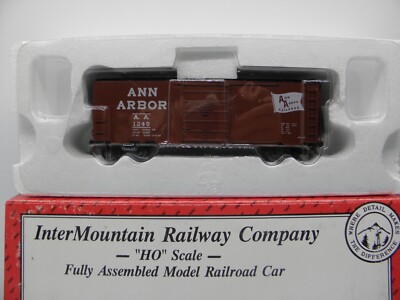 INTER MOUNTAIN PS-1 40' BOXCAR -"ANN ARBOR" #1249 -FACTORY CAR- HO ...