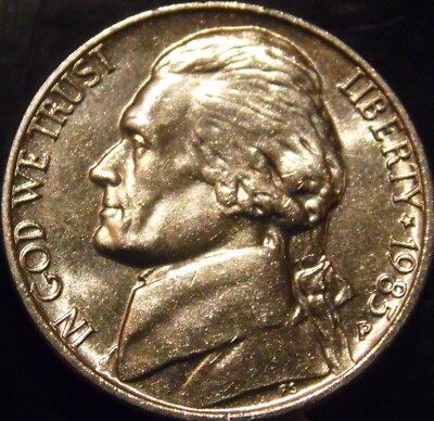 1985-P Jefferson Nickel Gem BU Uncirculated Full Steps Full Step | eBay