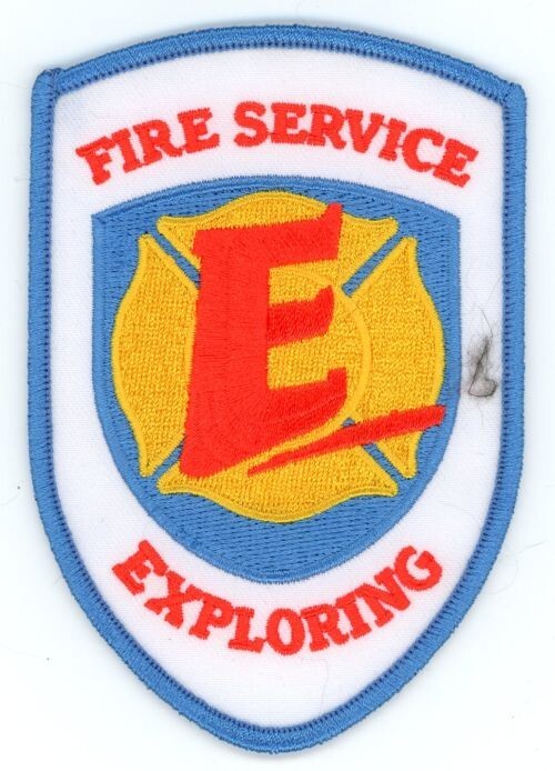 BOY SCOUTS FIRE SERVICE EXPLORING NICE SHOULDER PATCH POLICE SHERIFF | eBay